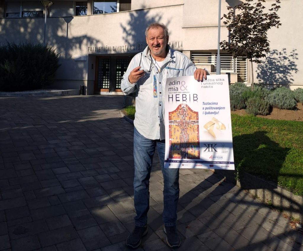 Adin Hebib stigao u Tuzlu: Ovaj grad osjećam kao svoj rodni Mostar ...